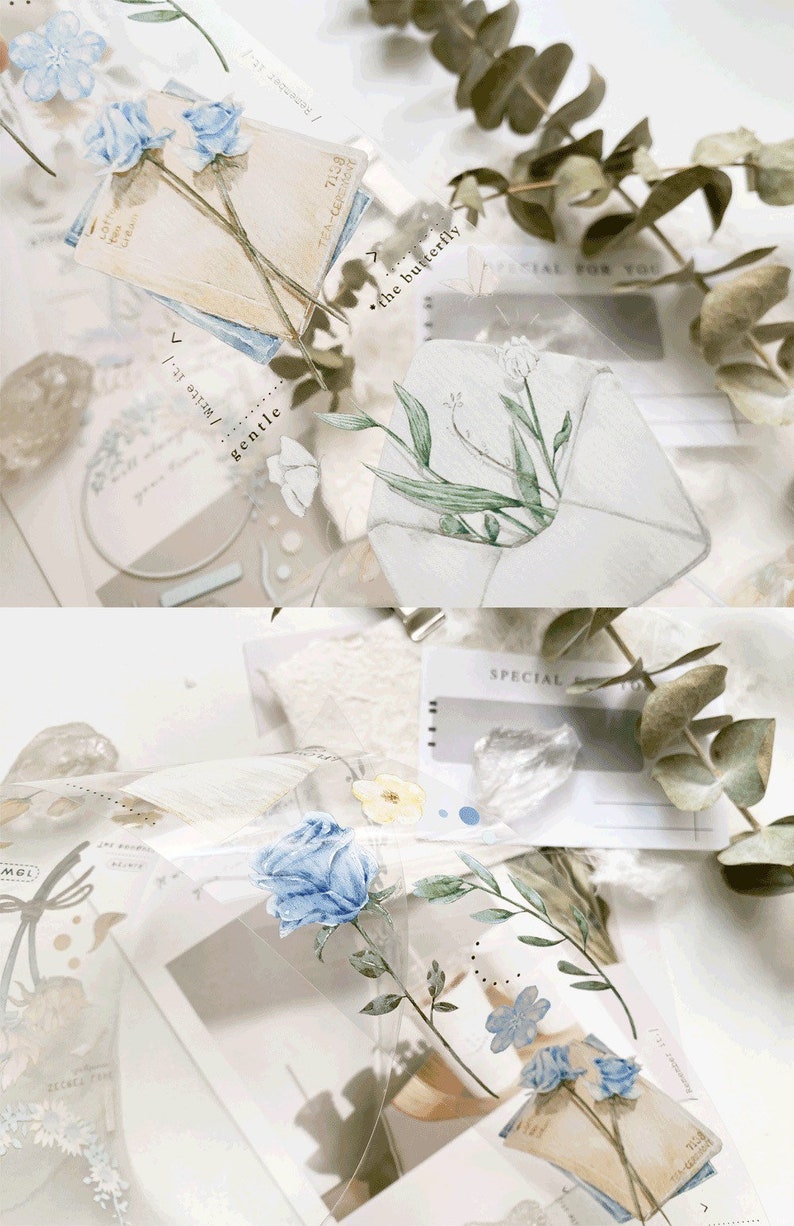 Ayuh Flower Island One Loop Sample PET Tape Flower - Etsy