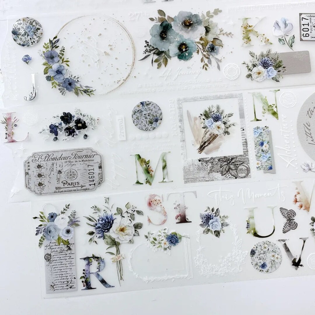 NEW Journal Pages Serenity | One Loop Sample (2m) or Roll PET Tape ...