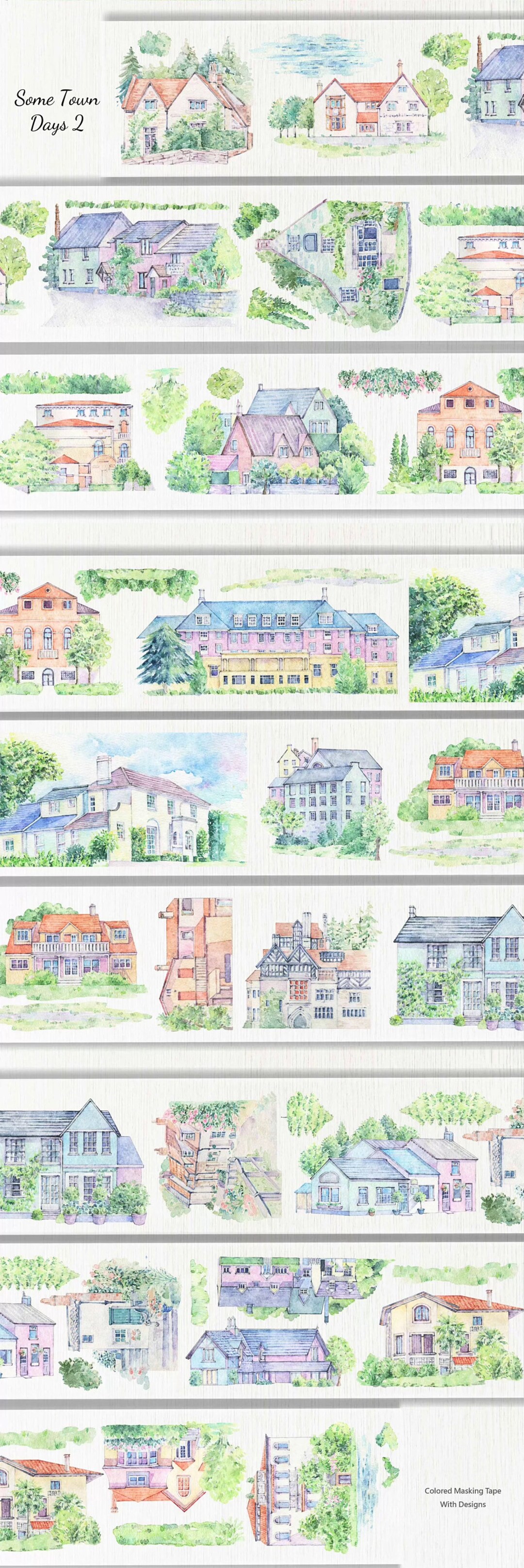 Suning Small Town Days 2 | One Loop Sample or Roll PET Tape | House ...