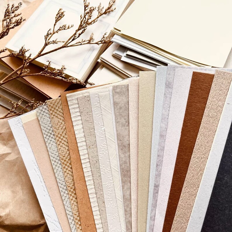 100 Sheets Delicate Art Paper Pack #4, Vintage Scrapbook Paper ...