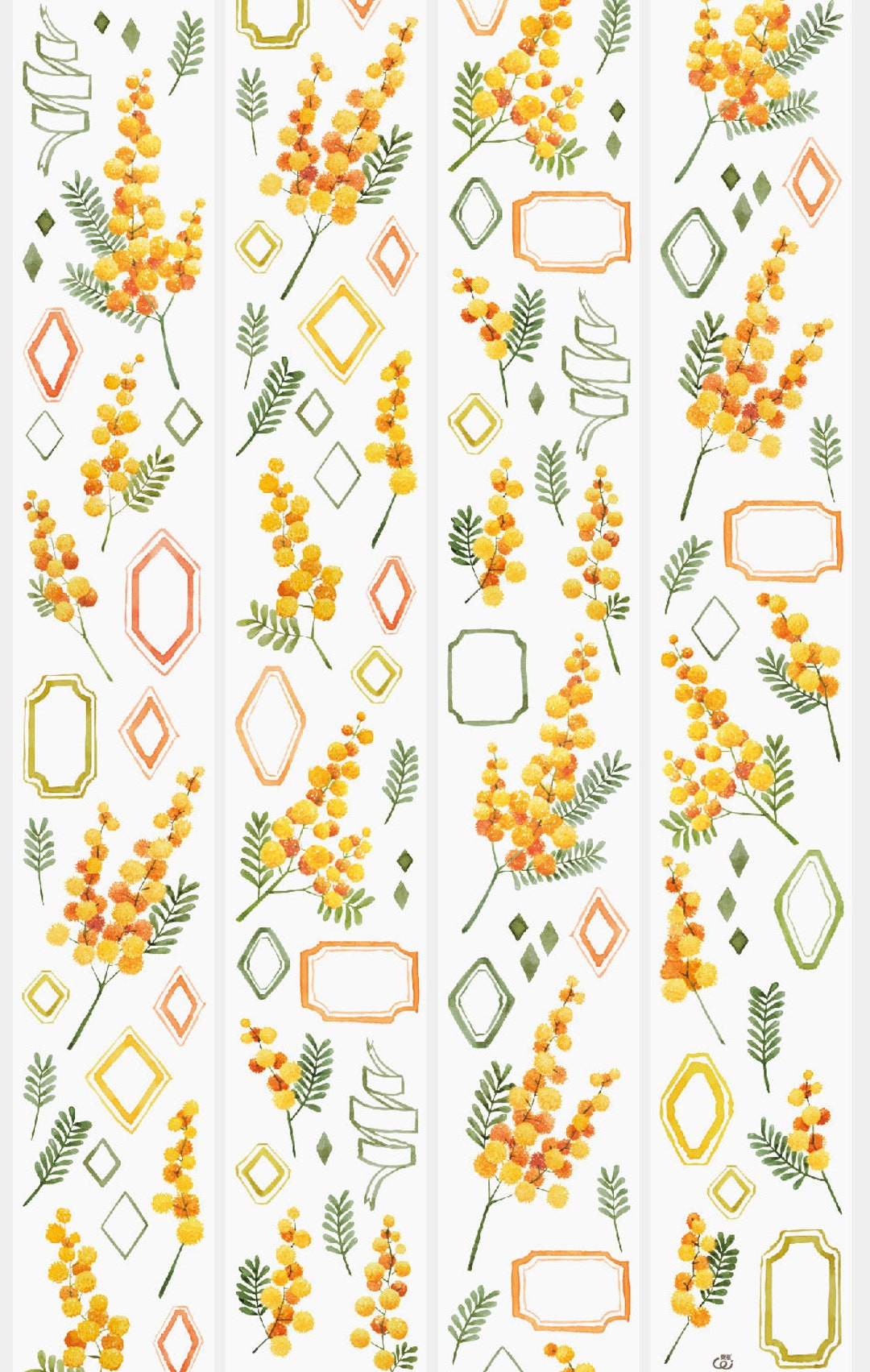 Loidesign Acacia Flower | One Loop Sample or Roll PET Tape | Flower ...