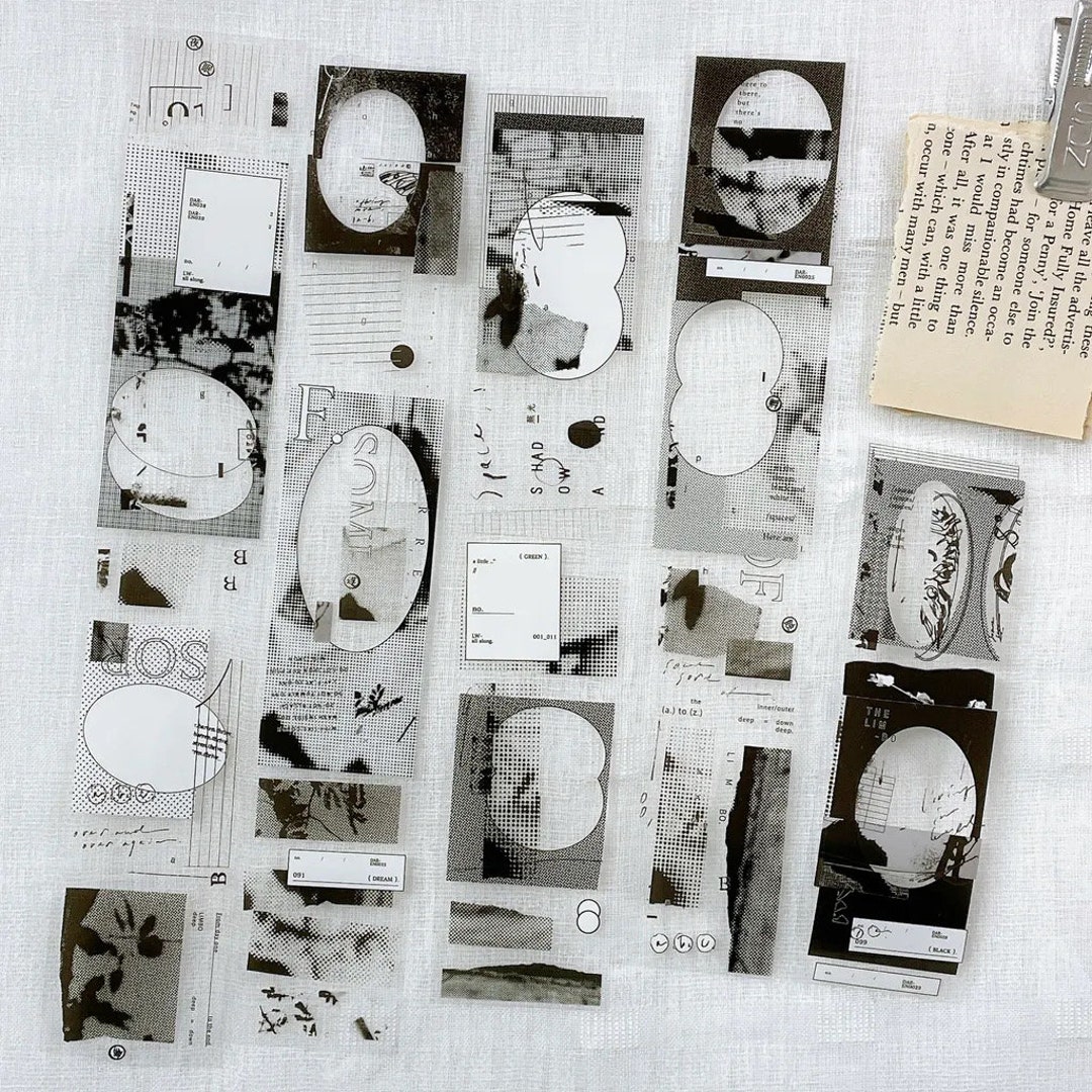 Somesortof.fern Limbo | One Loop Sample/roll PET Tape | Collage Sticker ...