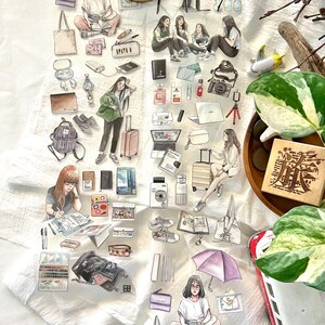 Monchii Life is A Journal 3 | One Loop Sample or Roll PET Tape | People ...
