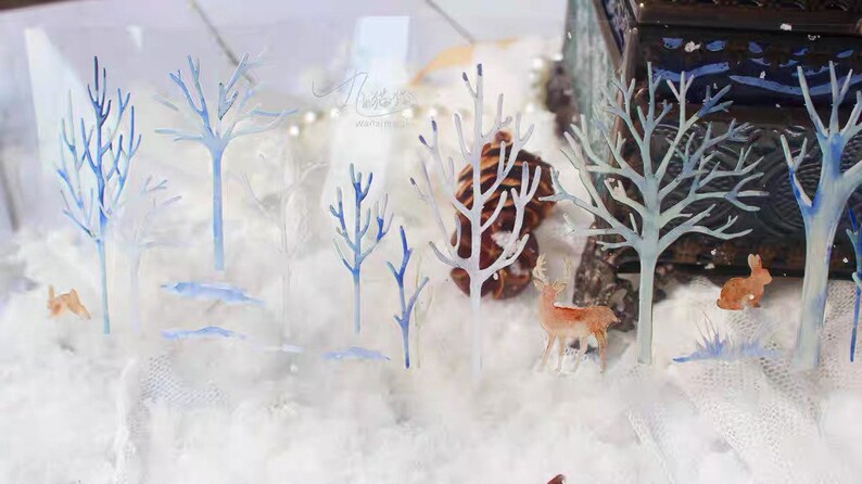 Timegrid Snow World One Loop Sample PET Tape Scene - Etsy