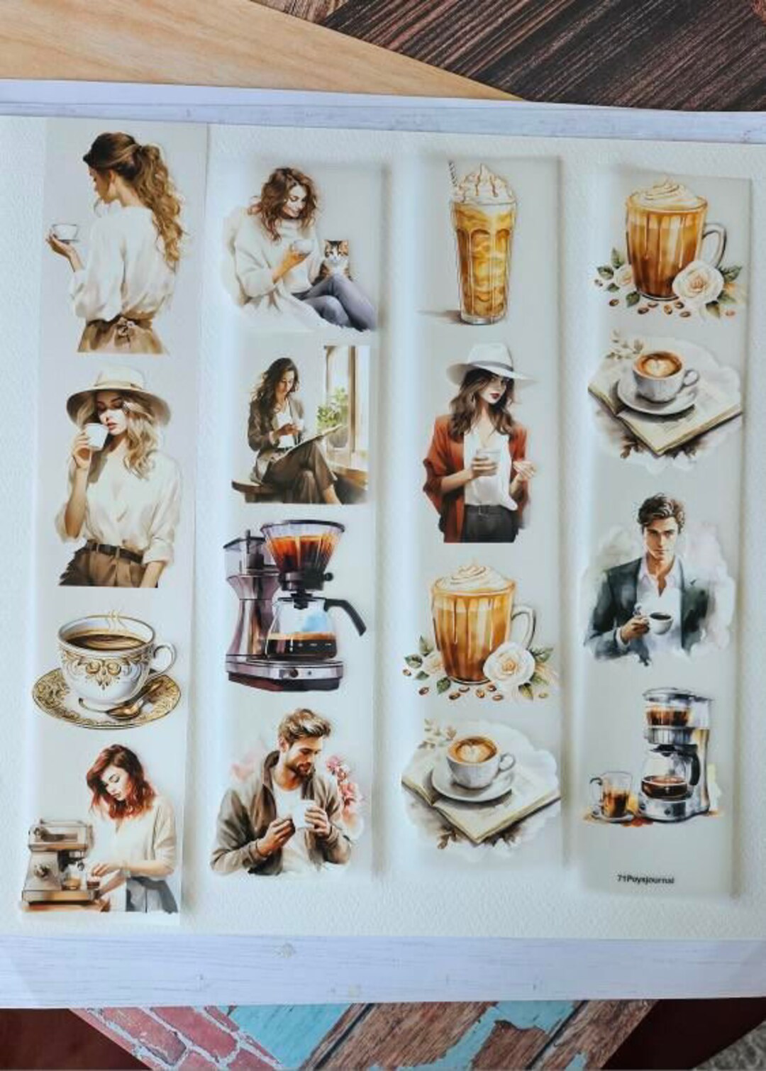 71PJ A Day With Caffeine | One Loop Sample or Roll PET Tape | People ...