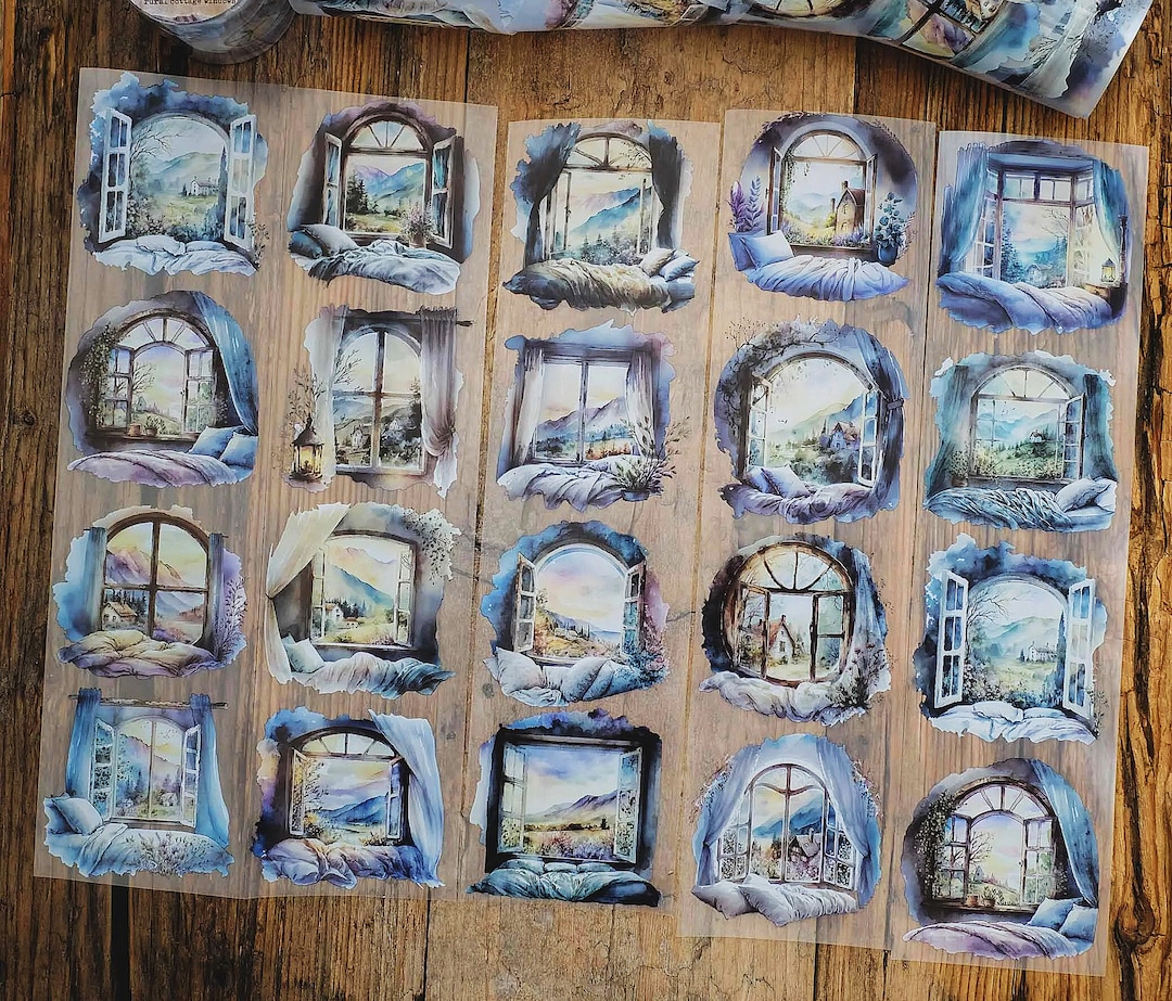 LG Little World: Cosy Rural Cottage Windows | 1 Loop Sample/roll PET ...