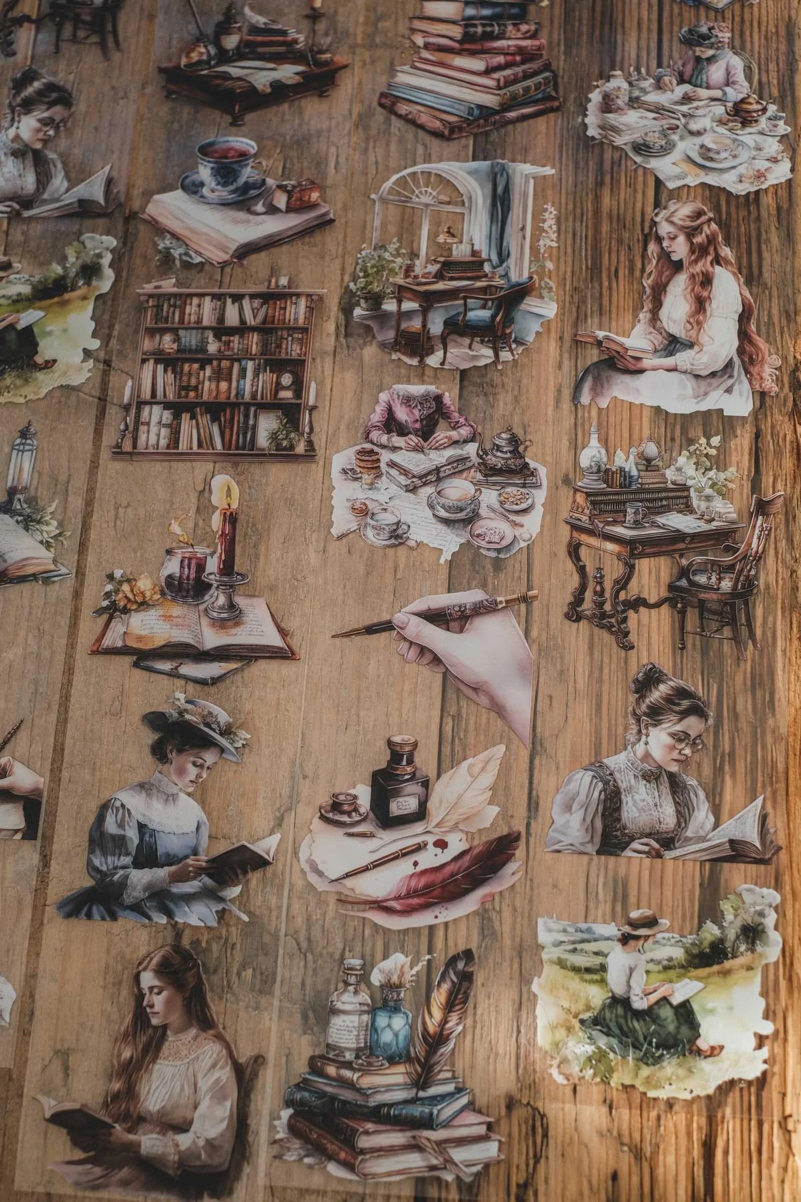 LG Vintage Reading & Writing Girls | 8th Anniversary | One Loop Sample ...