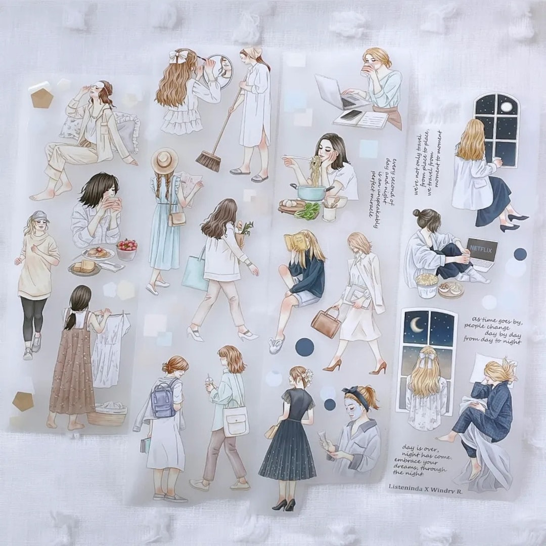 Windry R. X Listeninda Day to Night | One Loop Sample or Roll PET Tape ...