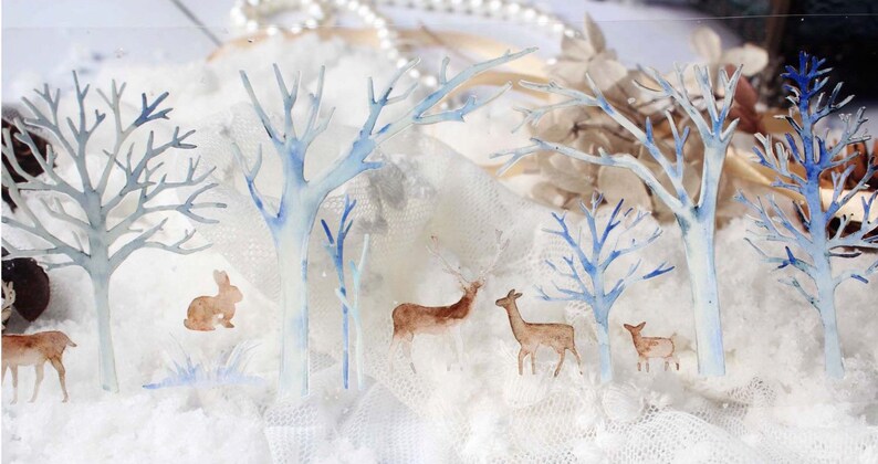 Timegrid Snow World One Loop Sample PET Tape Scene - Etsy