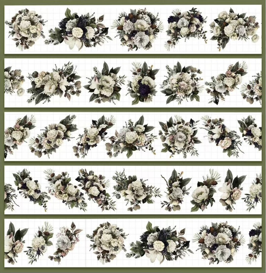 MHL A Eulogy for Winter | One Loop Sample or Roll Pet/washi Tape ...