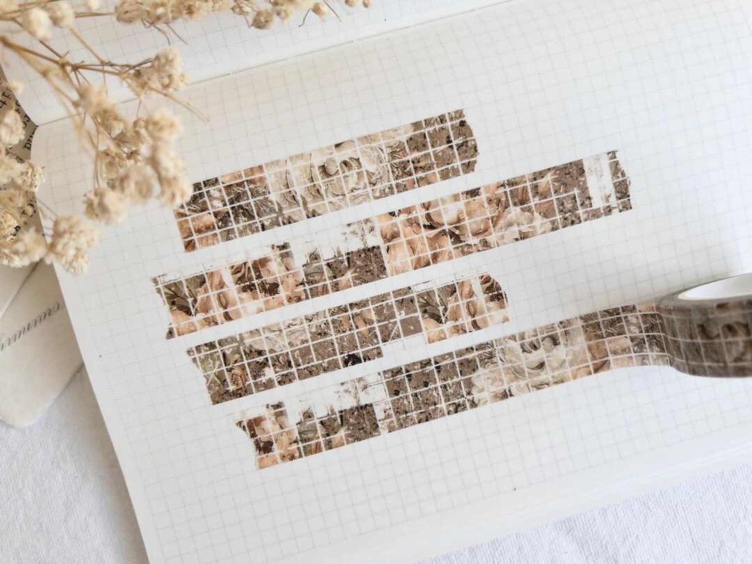 CWG Worn Tiles | Washi Tape | Washi Stickers, Junk Journal Supply ...