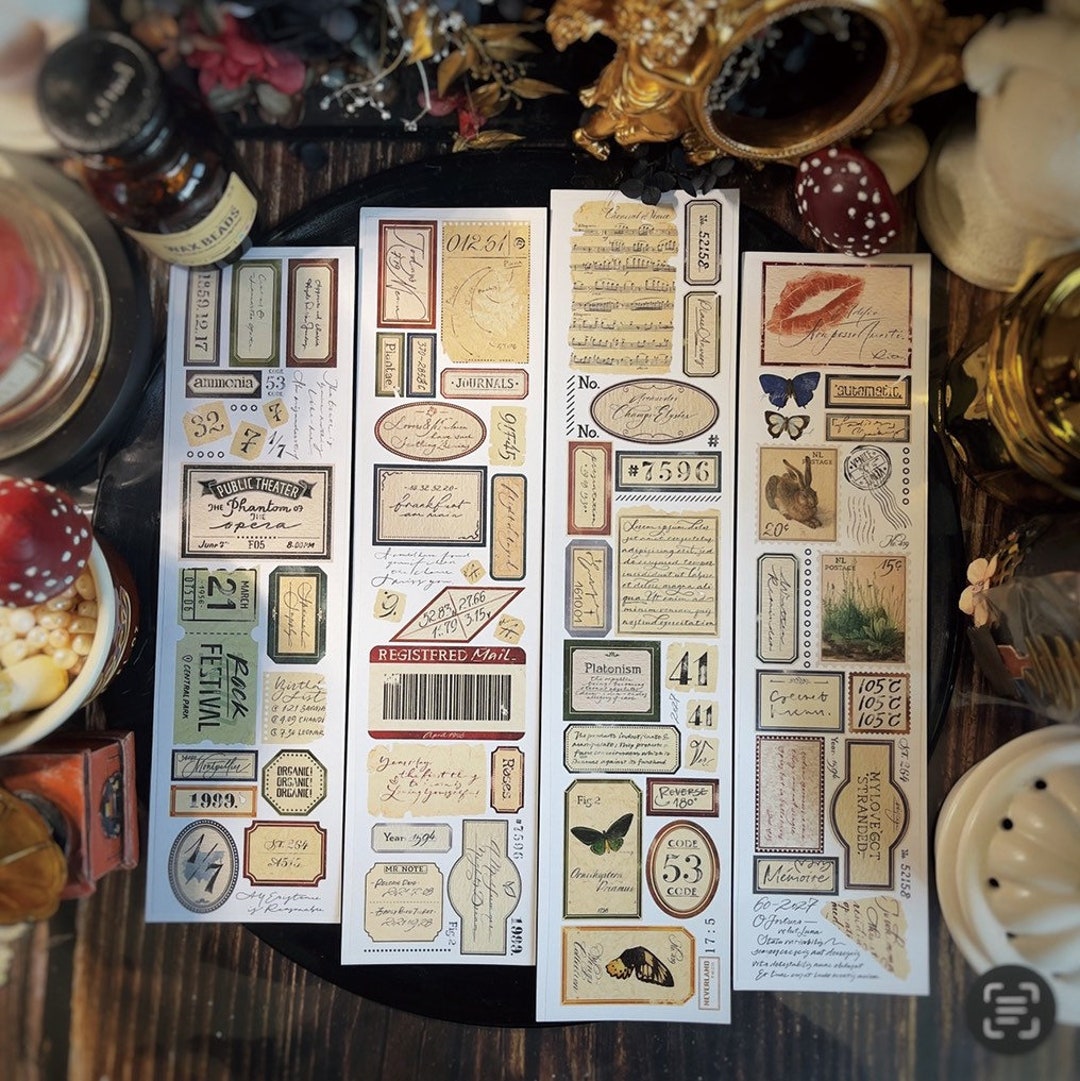 NLAEON 17:5 | One Loop Sample Writable Paper Tape | Journal Stickers ...