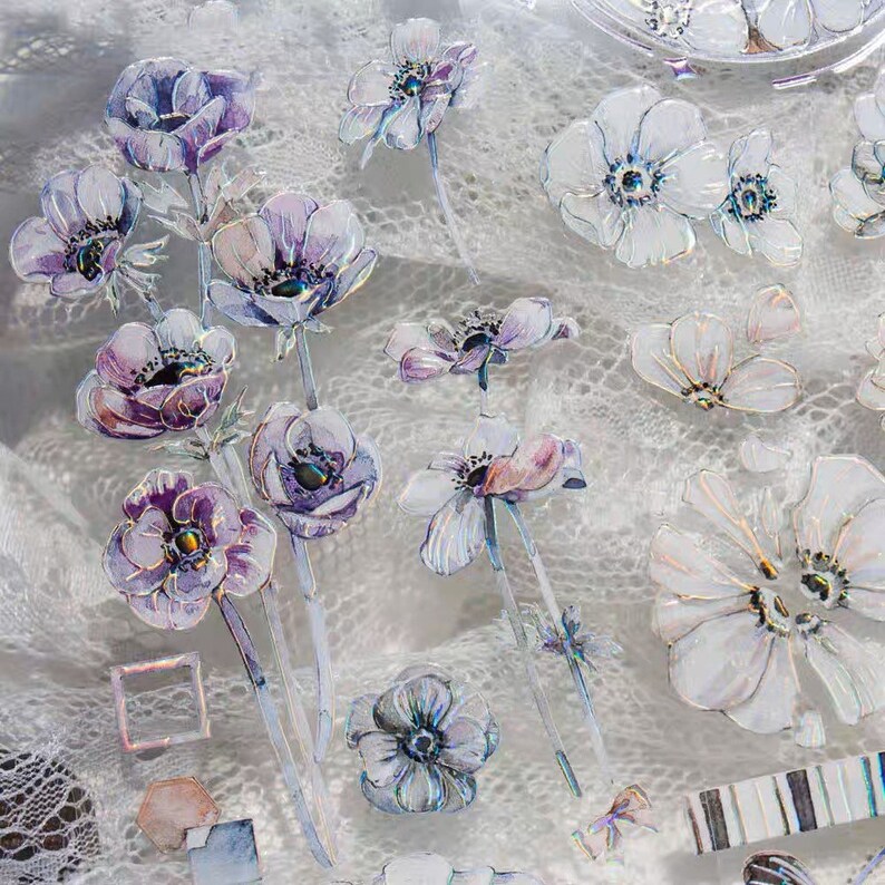 Timegrid Endless Flowers One Loop Sample PET Tape Flower - Etsy