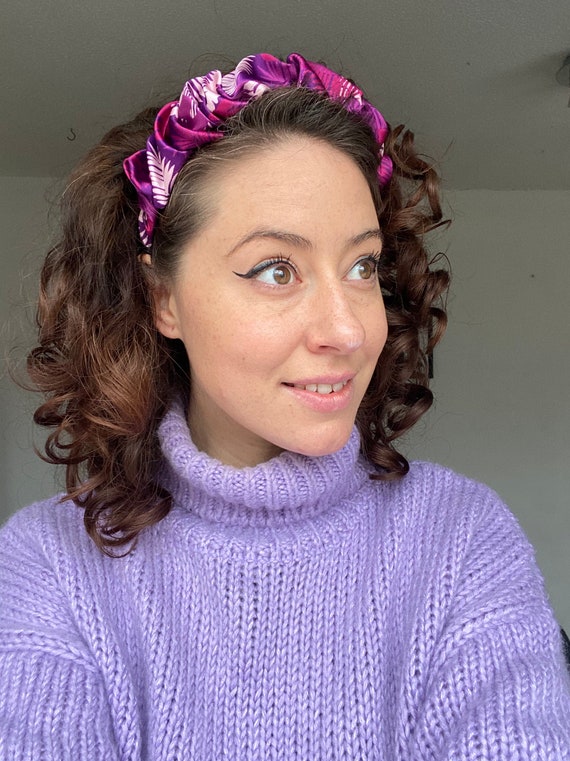 About The Curl X CB Designs Collaboration Satin Ruched Etsy UK