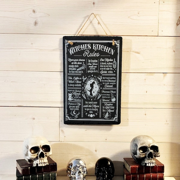 Kitchen Witch Sign - Etsy