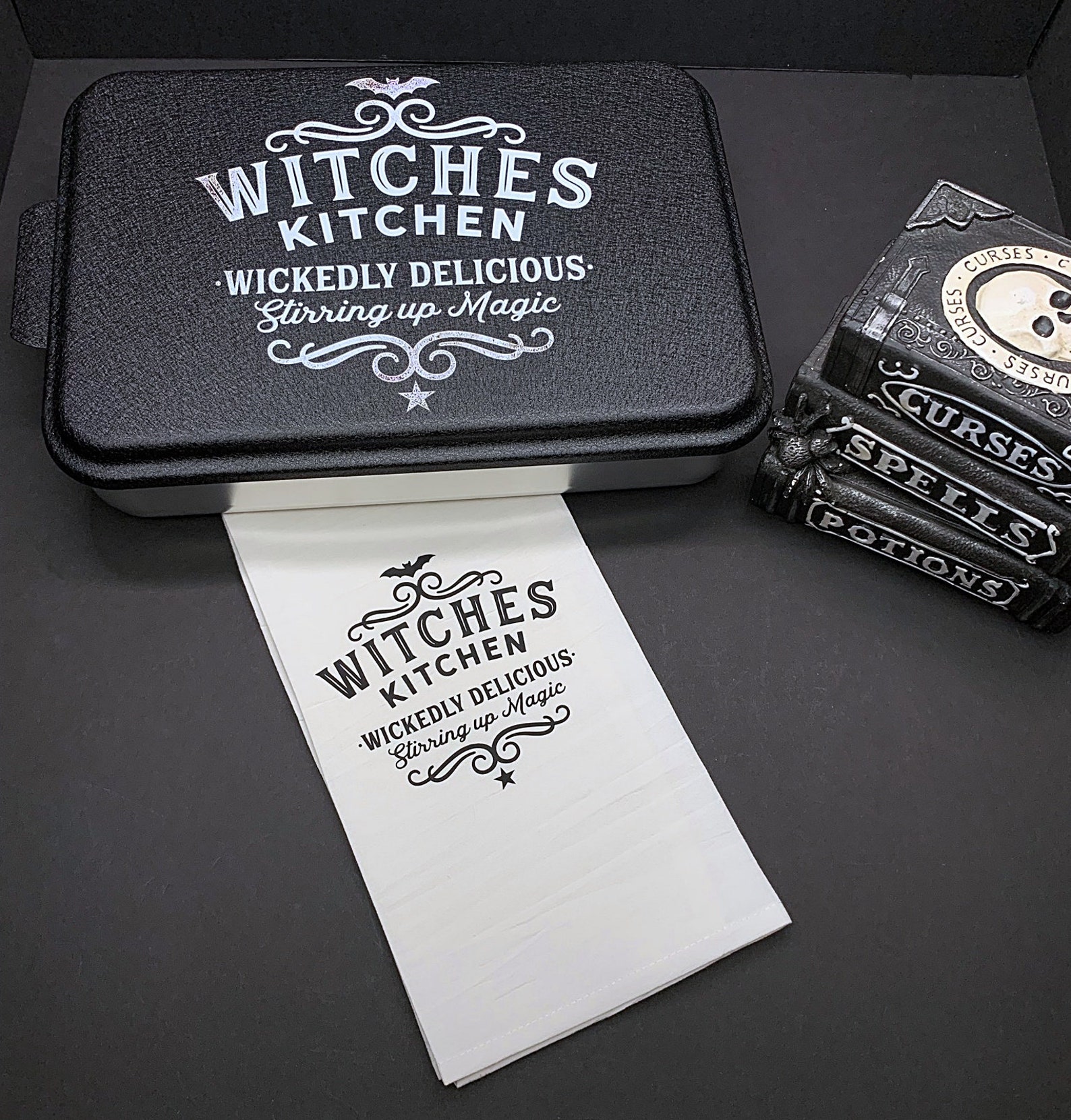 Witches Kitchen Cake Pan, Gothic Bakeware, Wiccan Kitchen, Witch ...