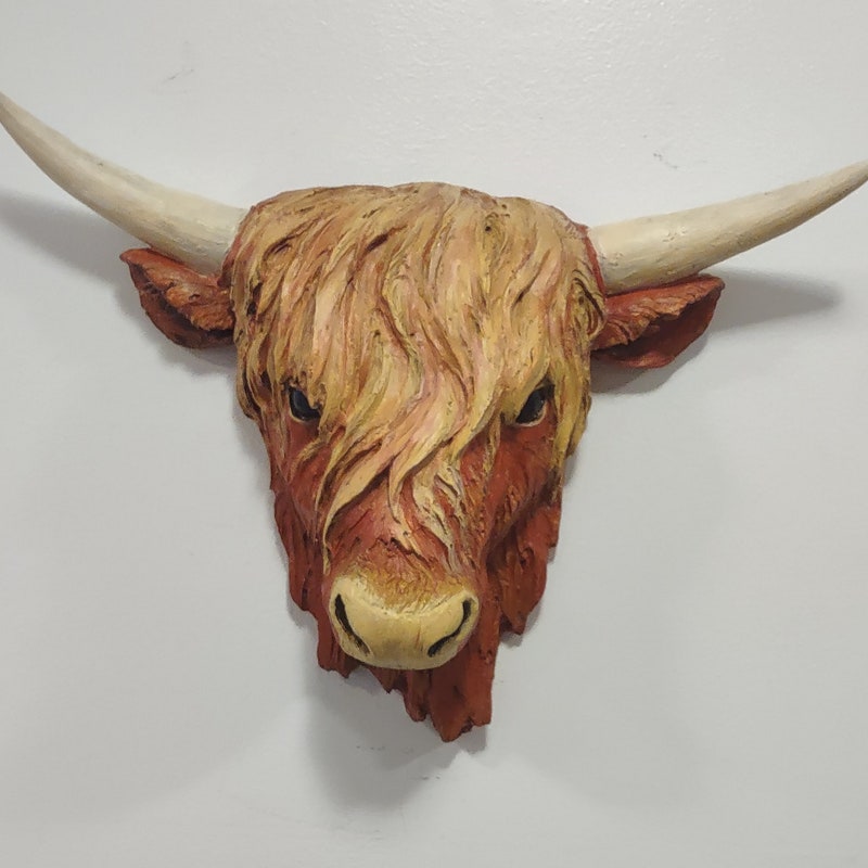 Highland Cow Mount Etsy