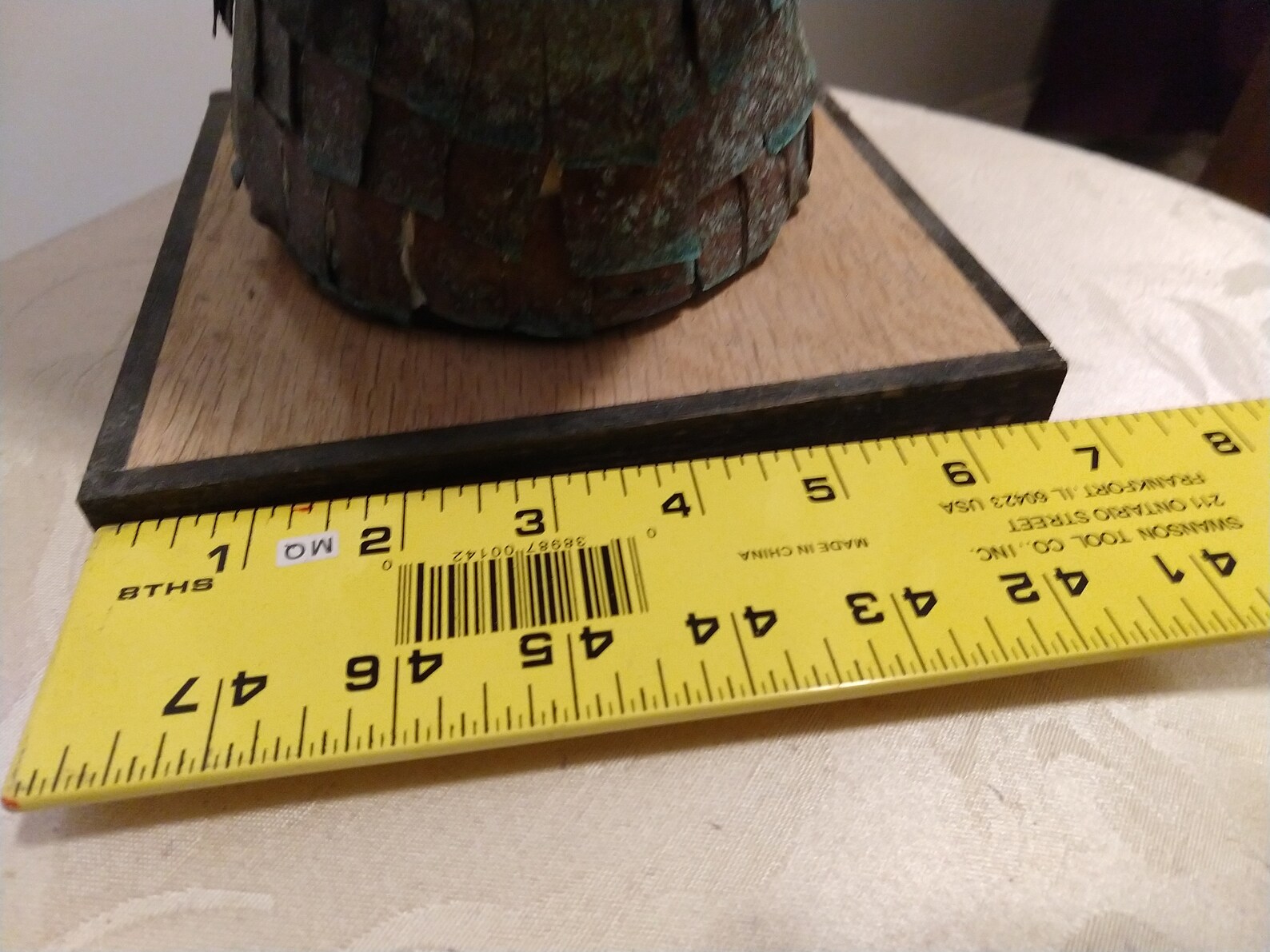 Copper Head/ Head with Real Copper Mosaic design/Head tabletop ...