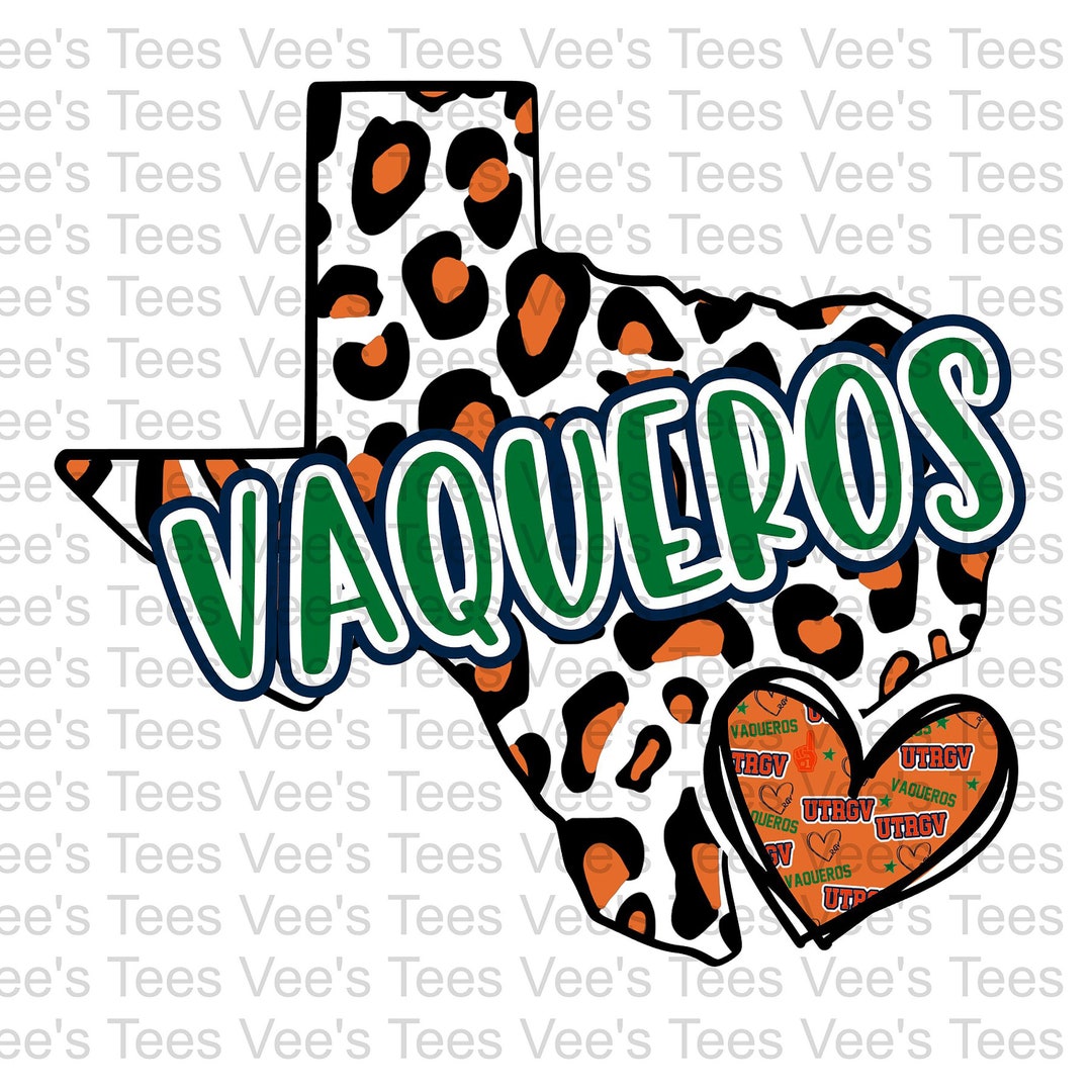 UTRGV Vaqueros PNG - Etsy