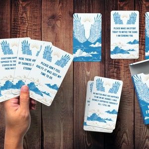 Messages From Heaven Oracle Cards - Printable Deck With Guidance From ...