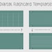 Digital Flashcard Template for Goodnotes Notability Hyperlinked Lined ...