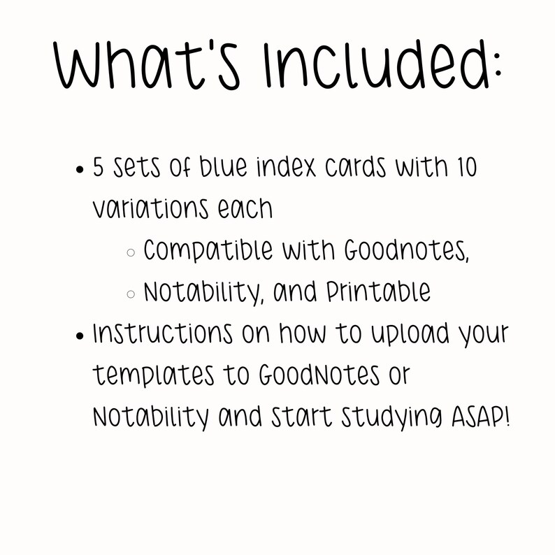 Blue Digital Index Cards for Goodnotes Lined Dotted Pastel - Etsy