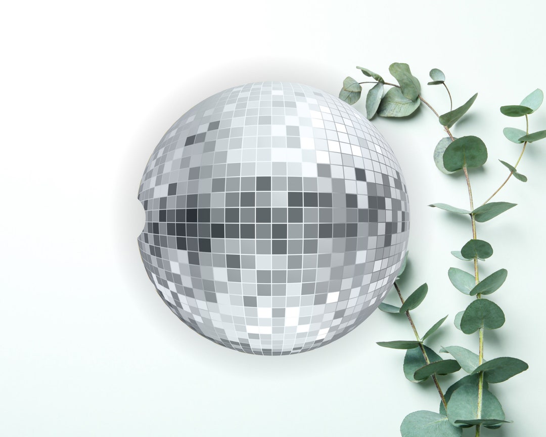 Car Coaster Ceramic, Disco Ball Decor. Car Decorations, Mirror Ball ...