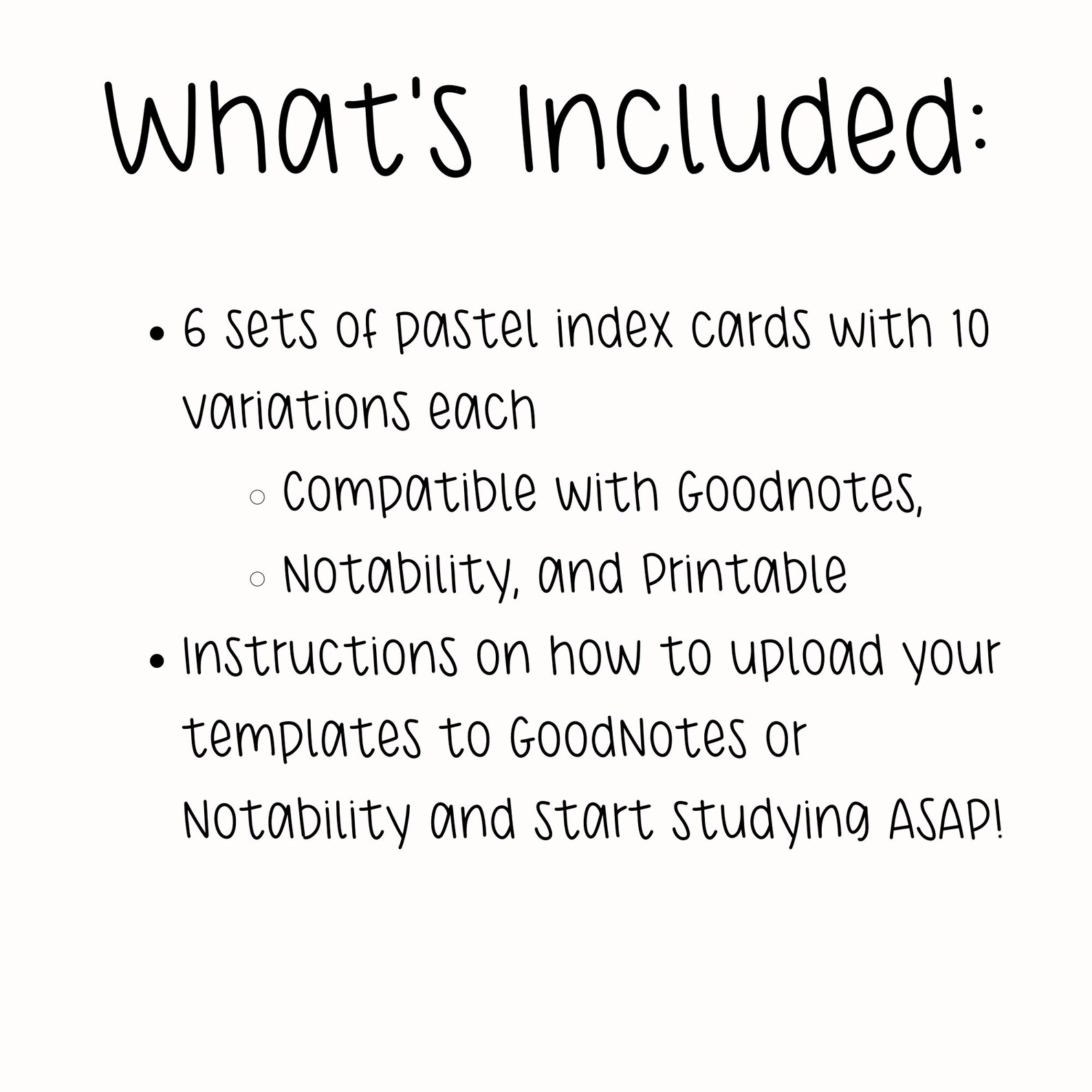 Goodnotes Digital Index Cards, Lined Dotted Pastel Index Cards, Digital ...