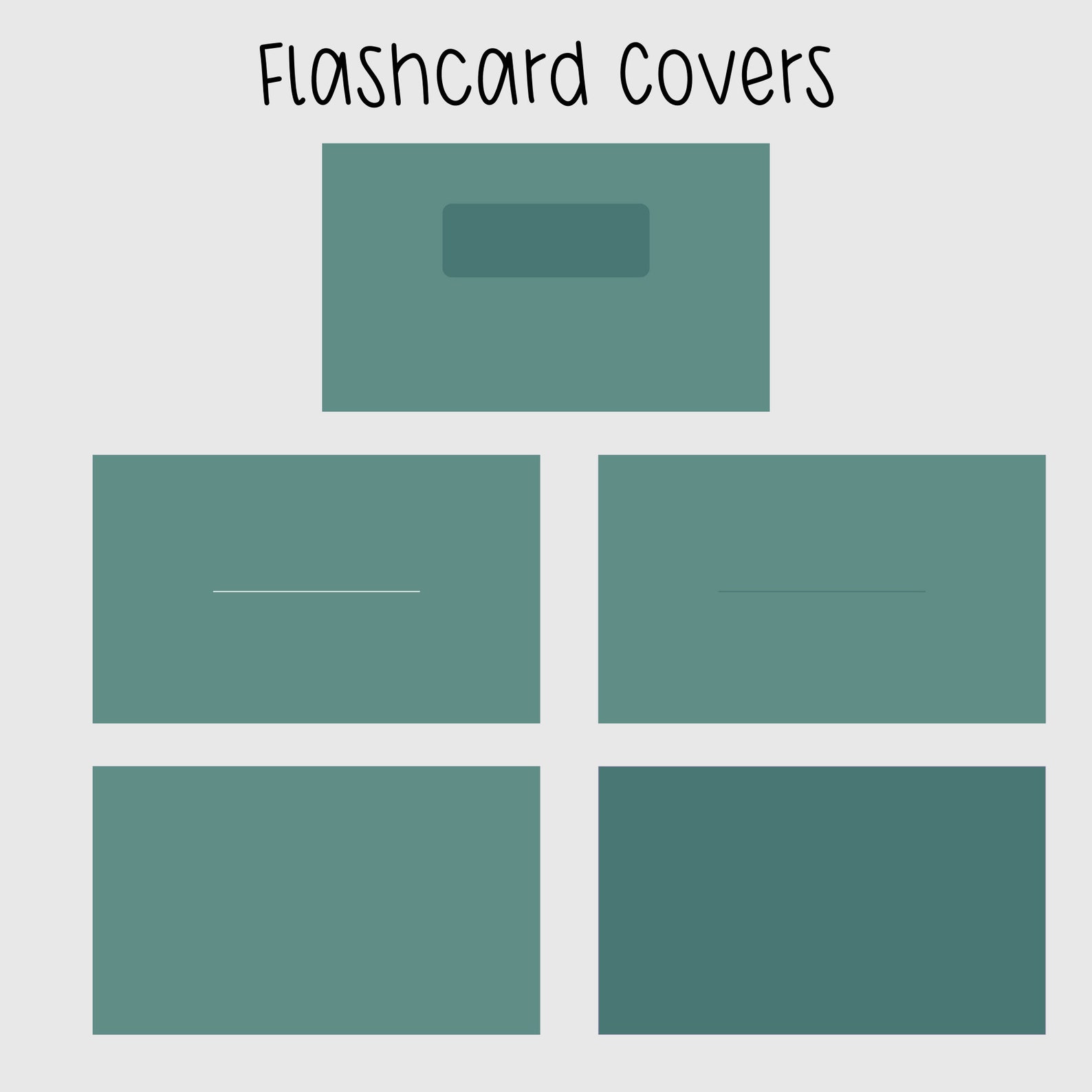 Goodnotes Flashcard Template Digital Index Cards College Student Must ...
