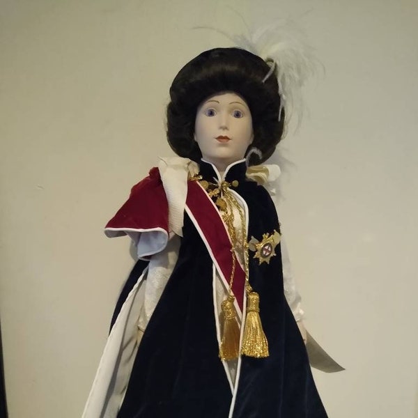 Queen Elizabeth Ii Doll - Etsy