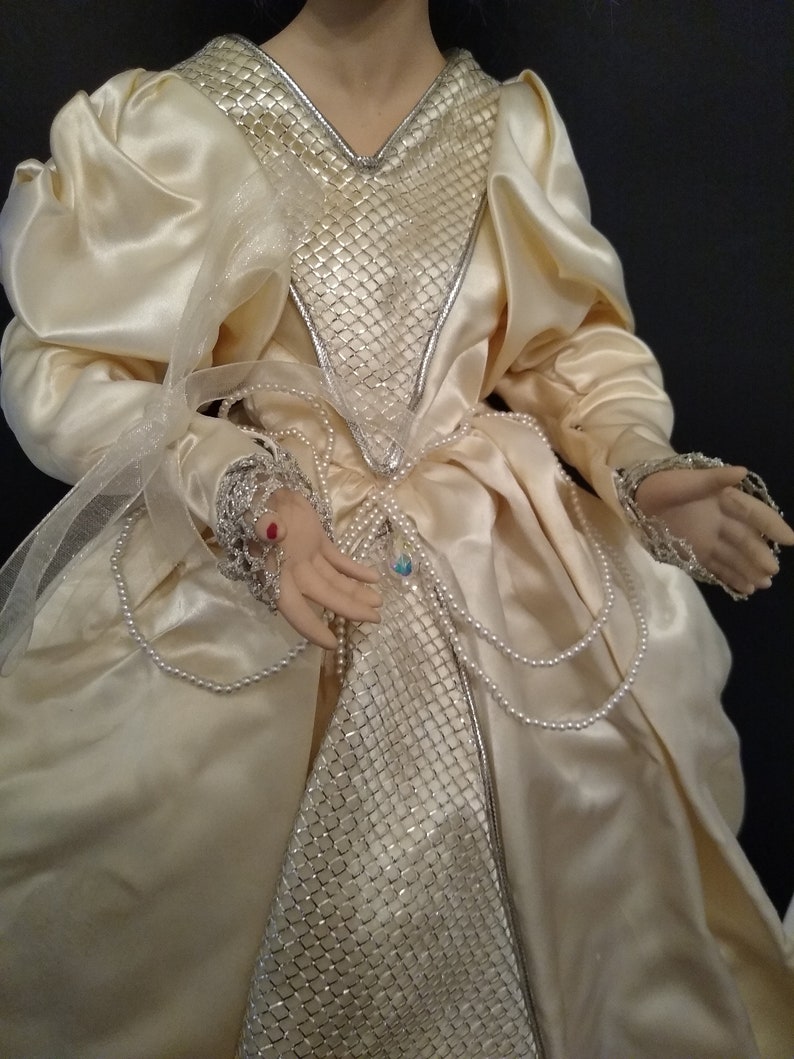 Franklin Mint Snow Queen Masquerade Doll - Etsy