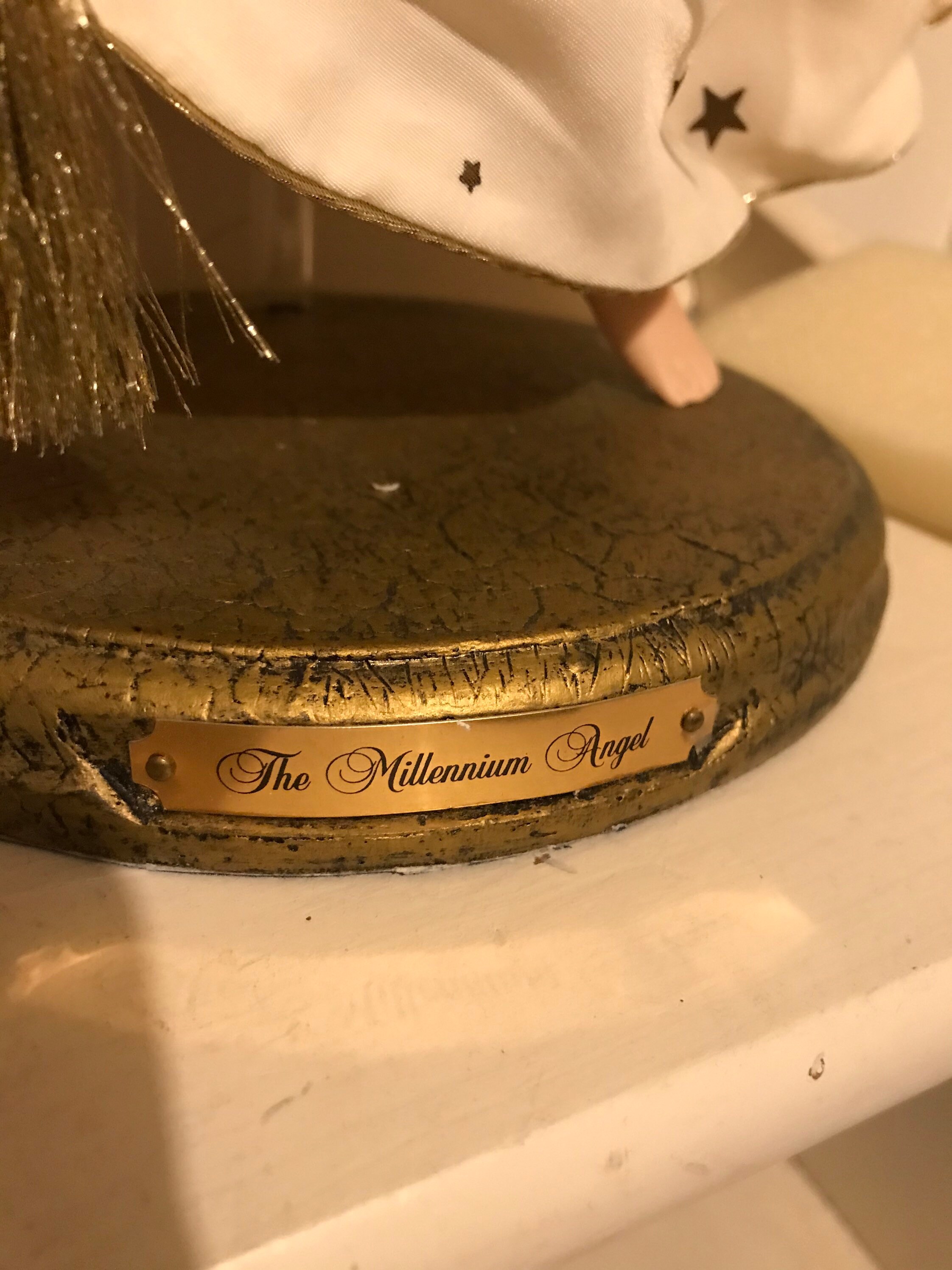 Danbury Mint Porcelain the Millennium Angel-celeste-price DROP - Etsy