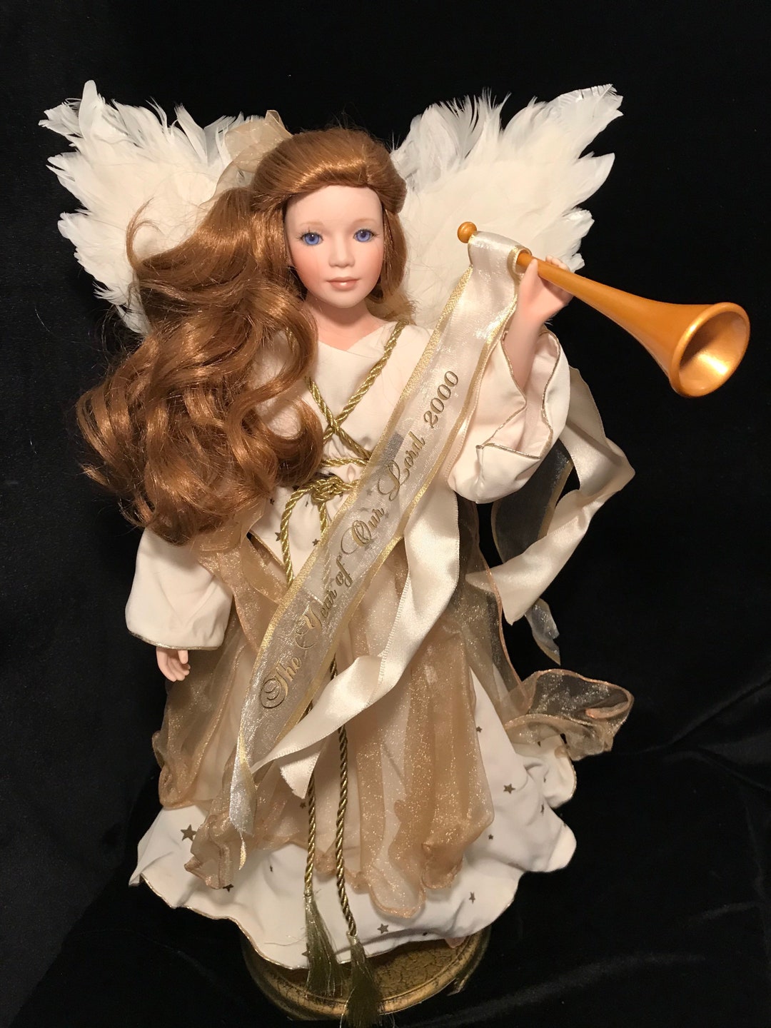 Danbury Mint Porcelain the Millennium Angel-celeste-price DROP~ - Etsy