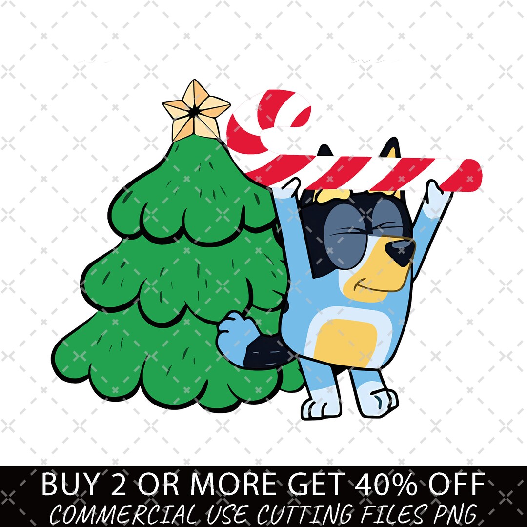 Blue Dog and Bingo Couple PNG, Blue Dog Valentines Day Png, Happy Blue ...