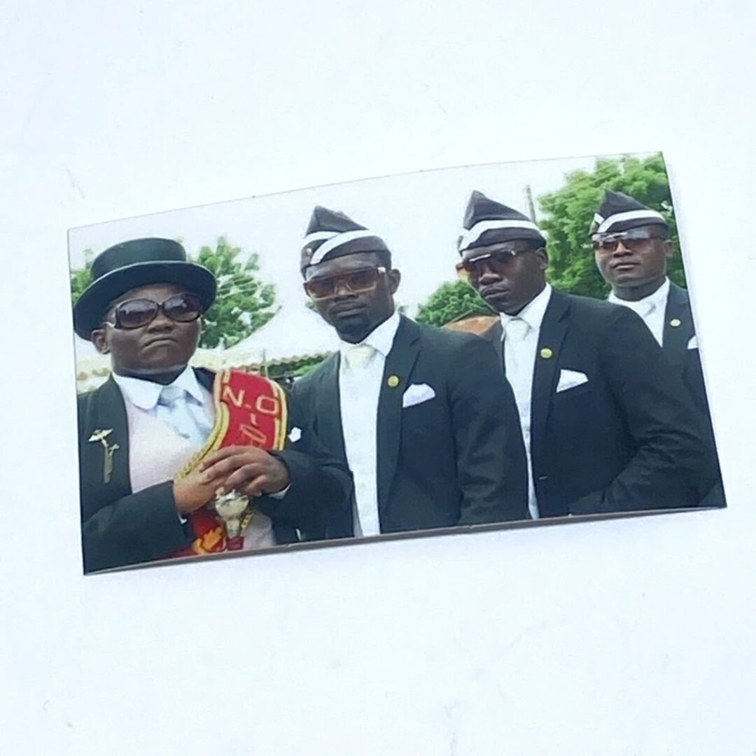 Tactical Outfitters- Coffin Dance Funeral Men Sticker - Etsy