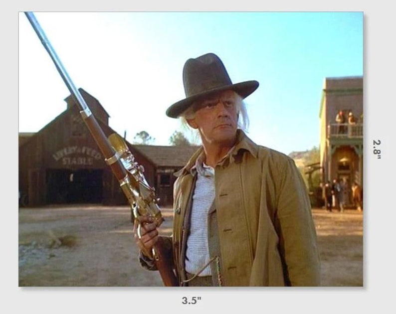 Tactical Outfitters- Doc Brown Sticker - Etsy