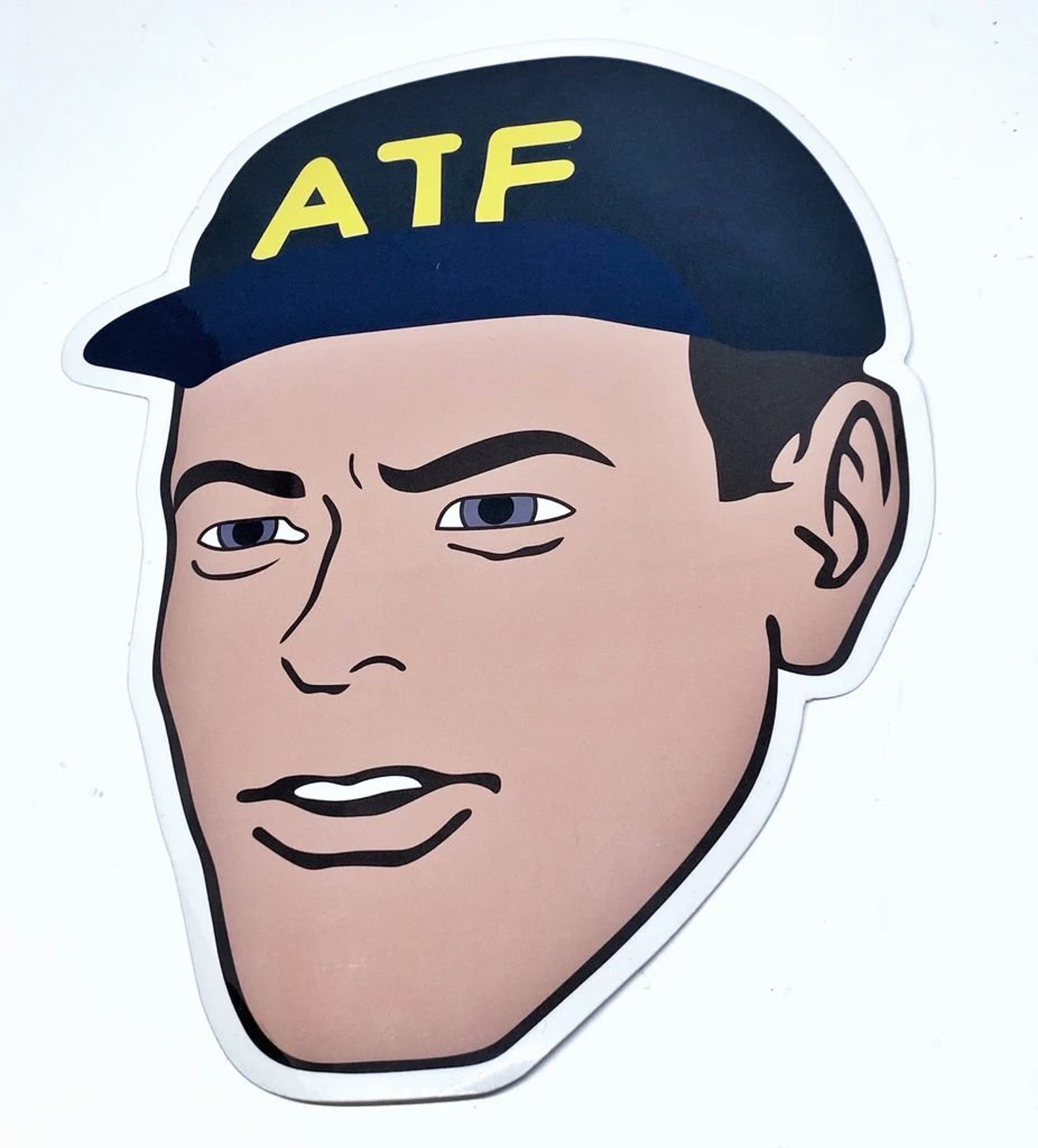 Tactical Outfitters ATF Guy Large Sticker - Etsy