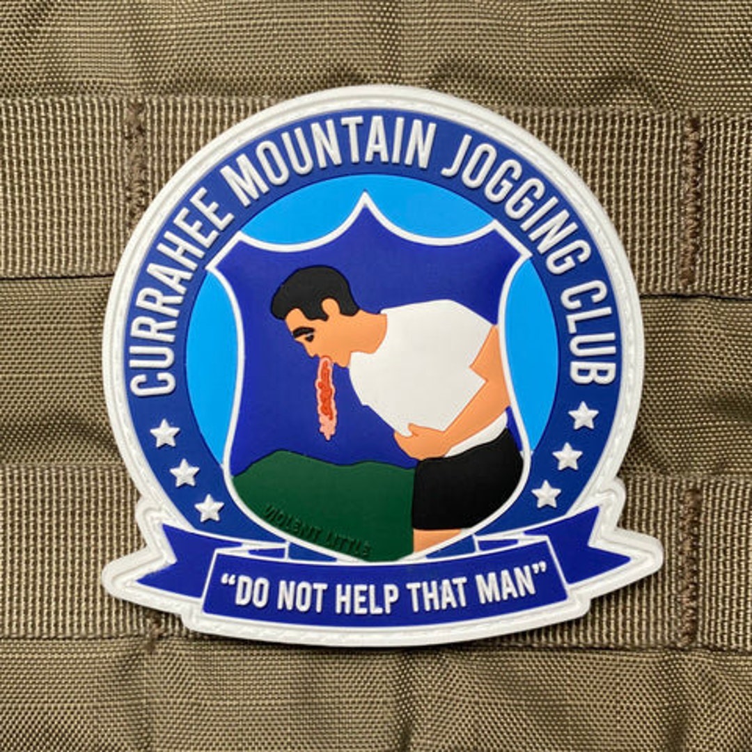 VLMS- Currahee Mountain Jogging PVC Morale Patch - Etsy