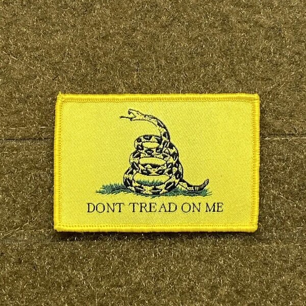 Dont Tread on Me Patch - Etsy