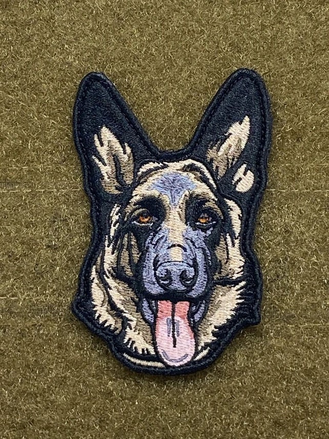 German Shepherd Morale Patch - Etsy