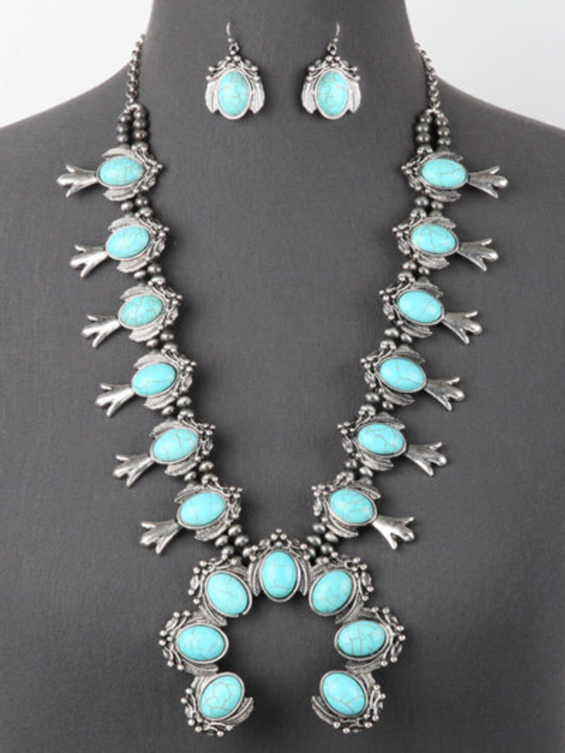 Gorgeous Hand Crafted Faux Turquoise Druzy Stone Burnished - Etsy