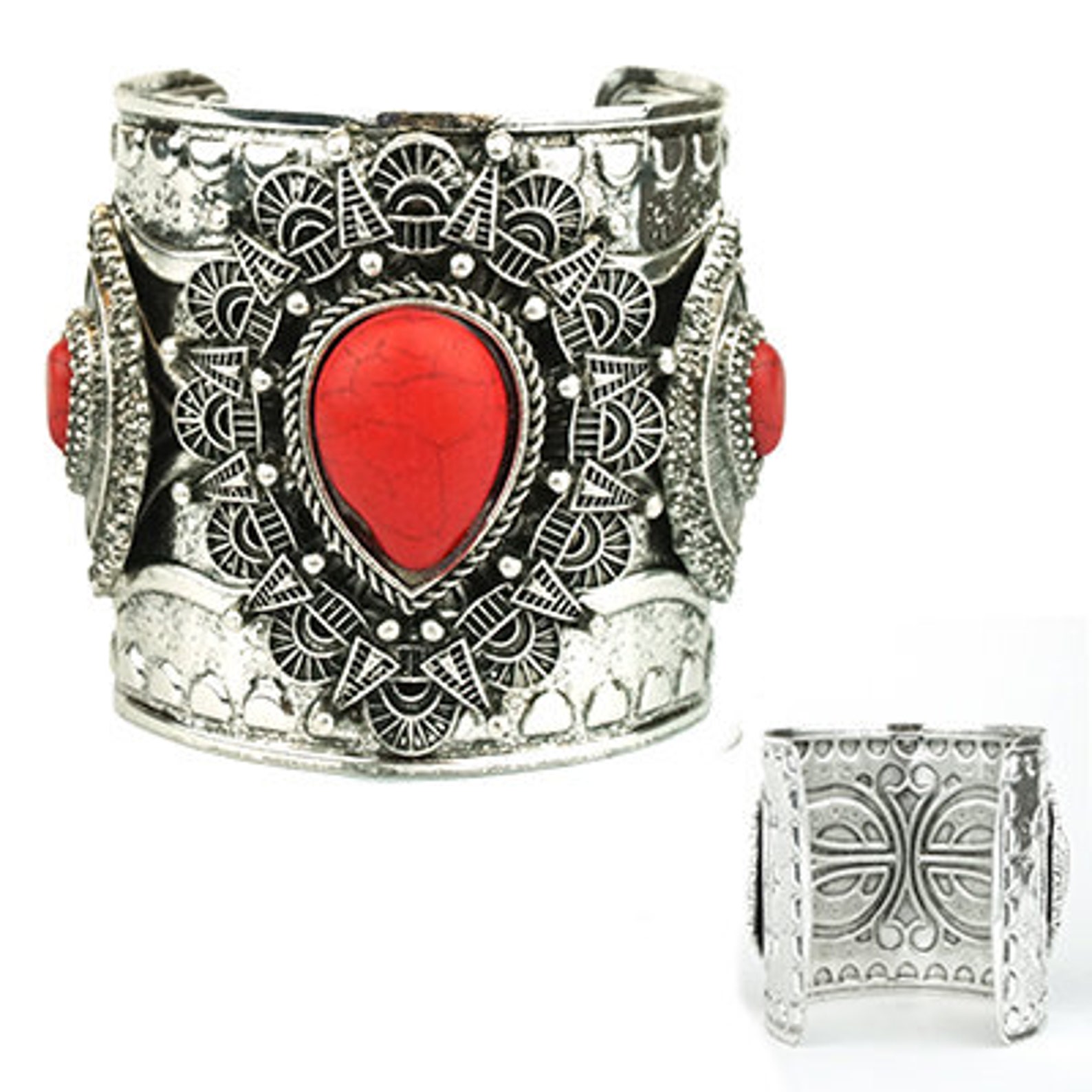 Beautiful Antique Stone Cuff Bracelet/stone Bracelet/gifts for - Etsy