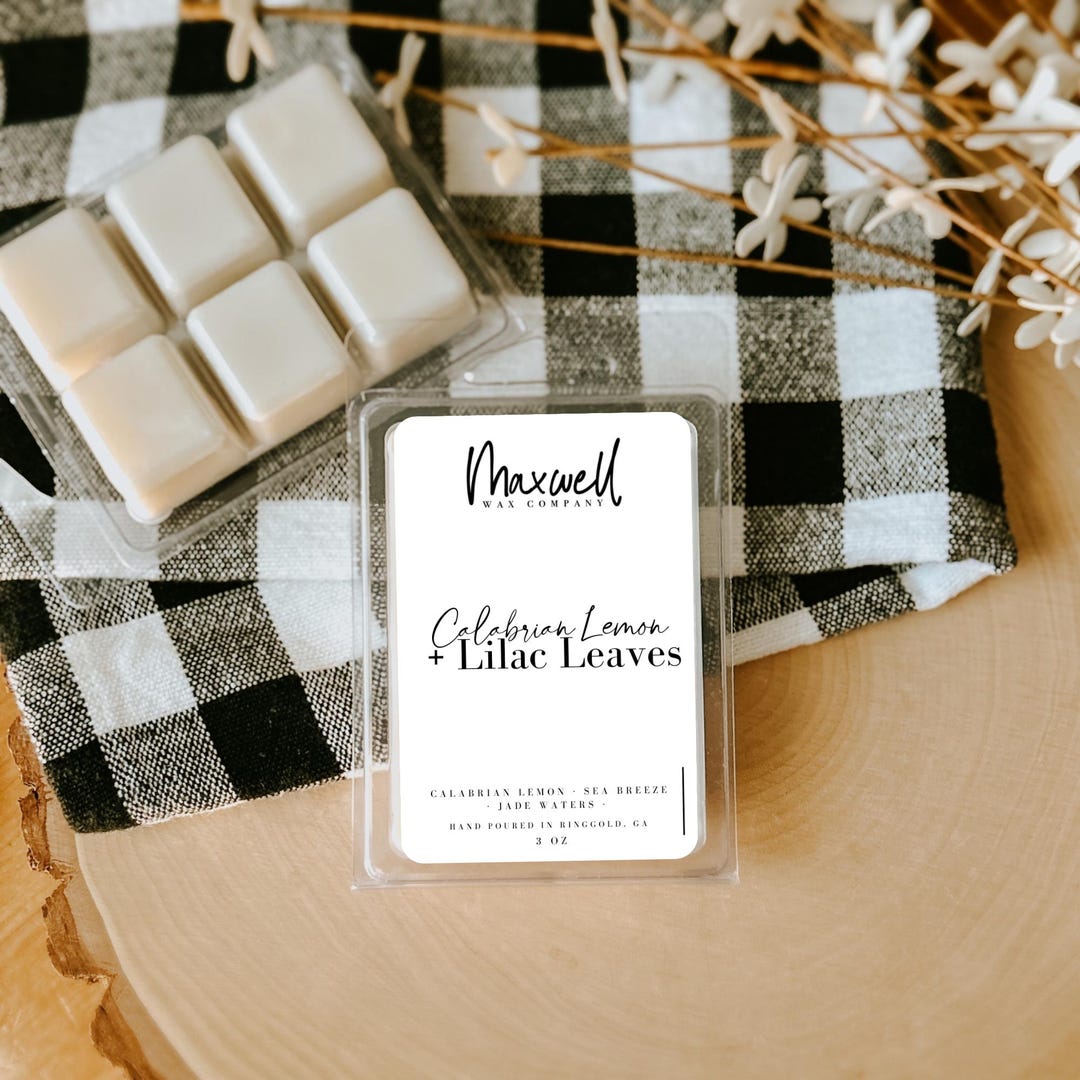 Calabrian Lemon + Lilac Leaves | Calabrian Lemon + Lilac Leaves Wax ...