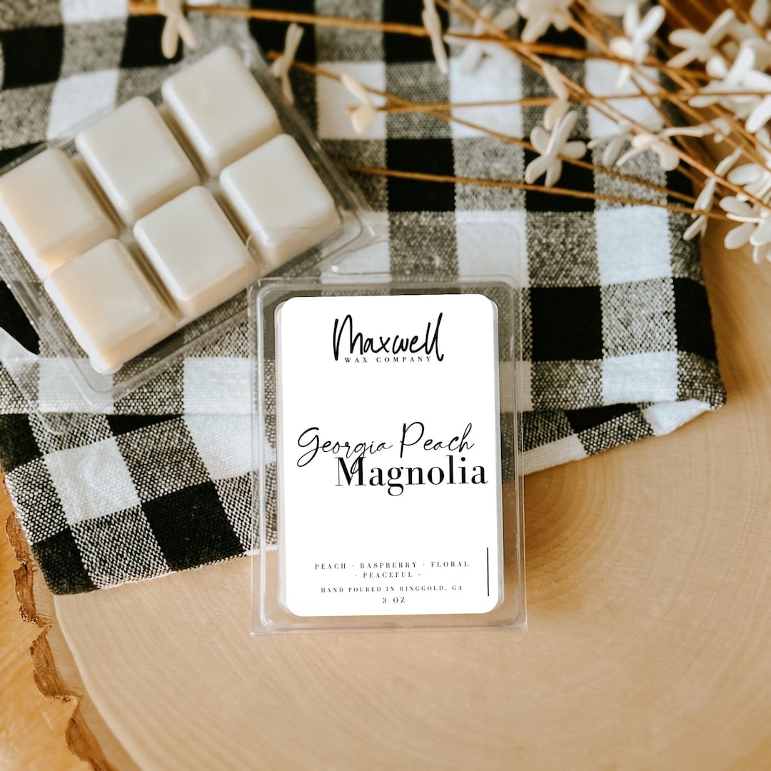 Georgia Peach Magnolia Wax Melts | Wax Tarts | Home Fragrance ...