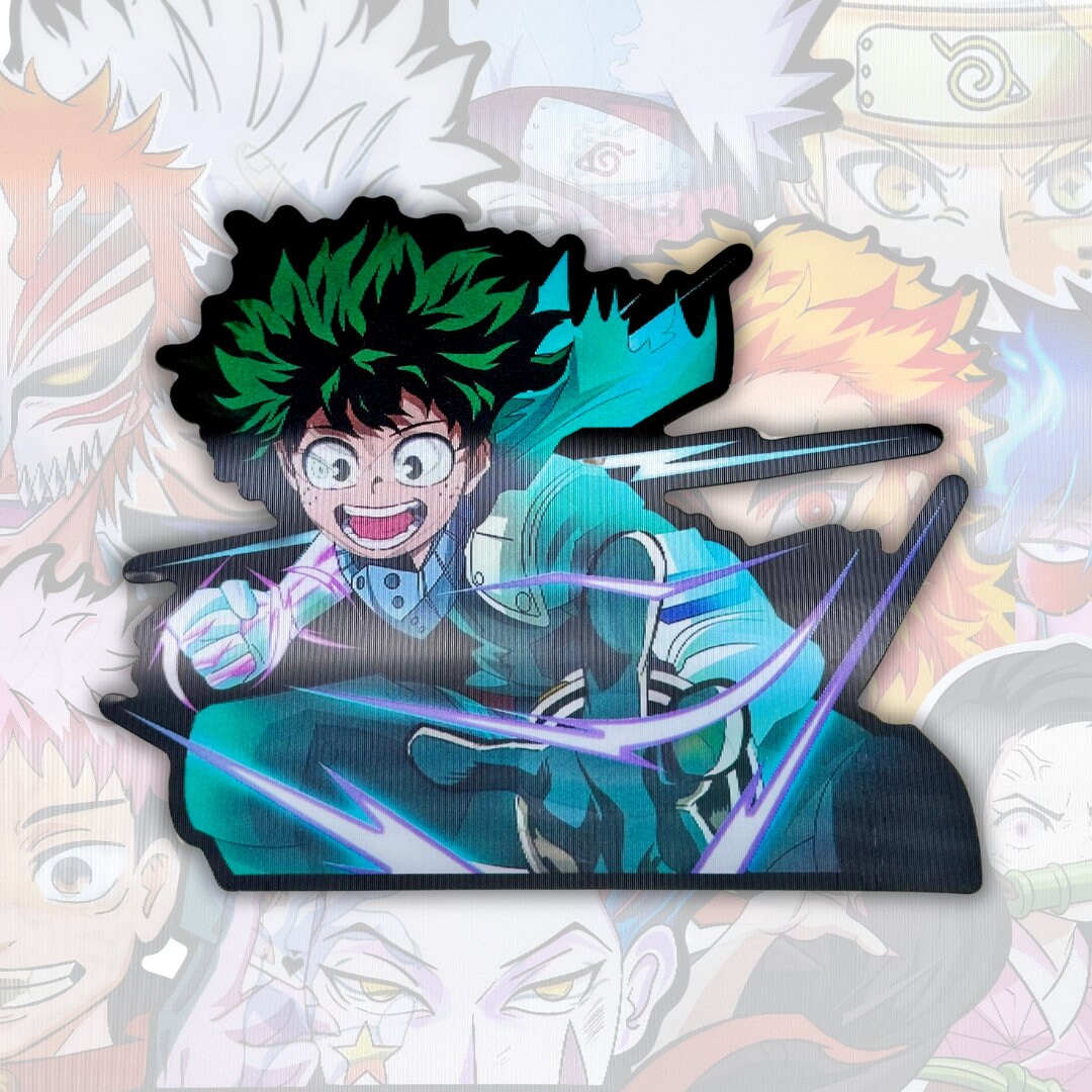 Anime 3D Motion HQ Waterproof Decal Anime Peeker Decal Anime Car Decal ...