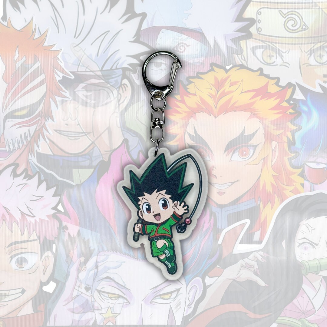 Acrylic Keychain Hunter X Anime Keychains Anime Convention - Etsy