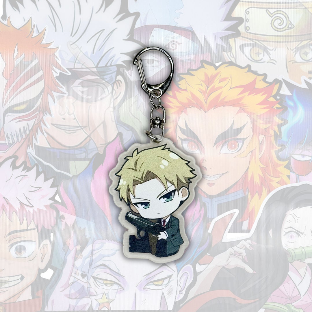 Acrylic Keychain Anime Keychains Anime Convention Anime Gift Ideas - Etsy