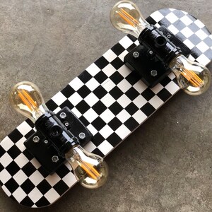 Skateboard Lamp Checkerboard Mini. Dimmer Switch With Multiple Light ...