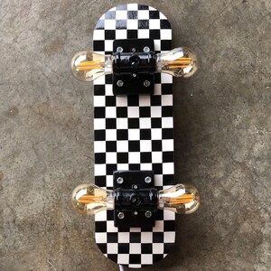 Skateboard Lamp Checkerboard Mini. Dimmer Switch With Multiple Light ...