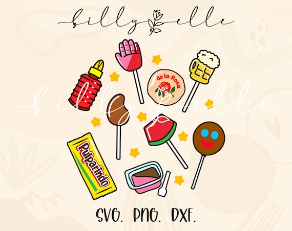 Mexican Candy Vector Bundle Dulces Digital Download SVG - Etsy